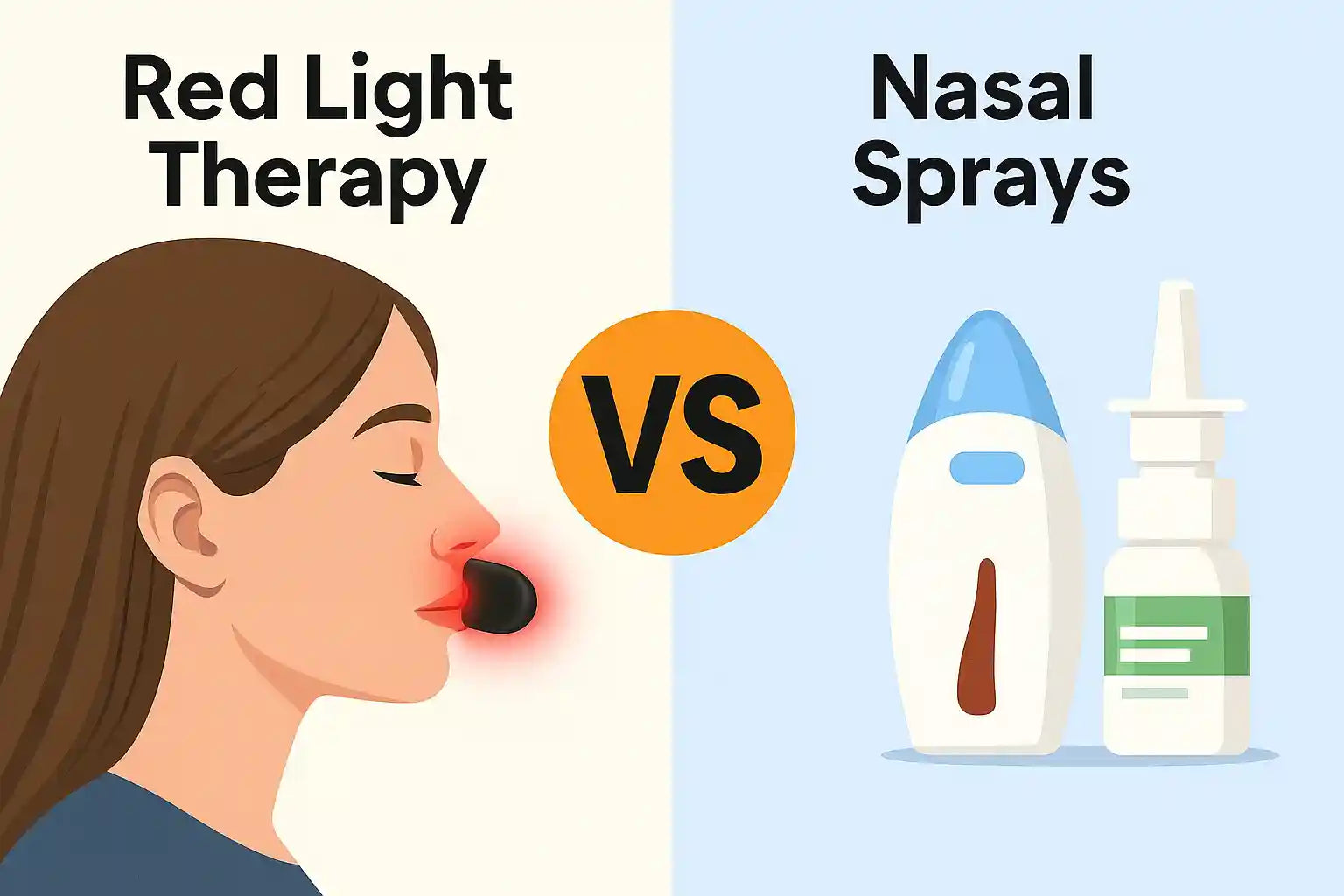 Red Light Therapy vs Nasal Sprays: What Works Better for Allergies ...